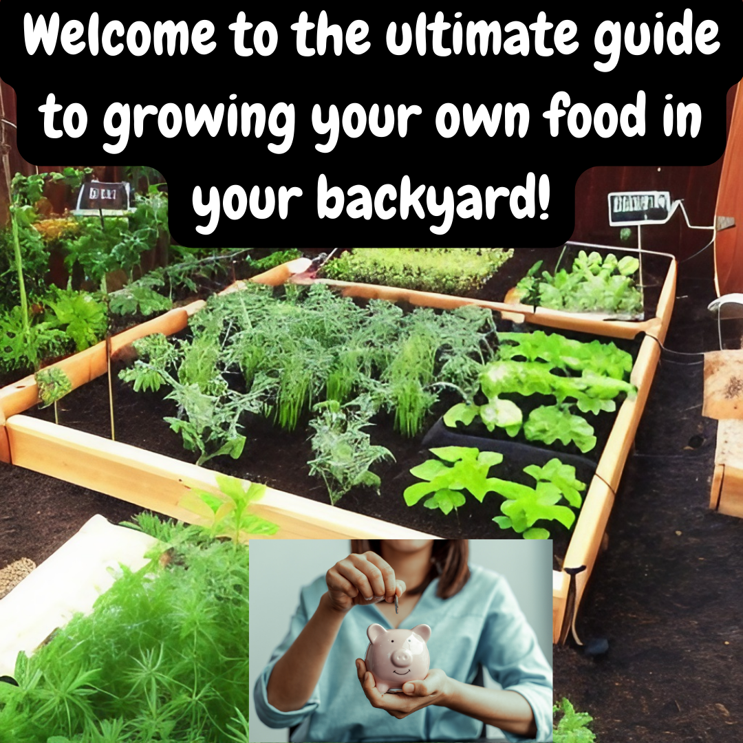 Welcome to the ultimate guide to growing your food in your backyard!