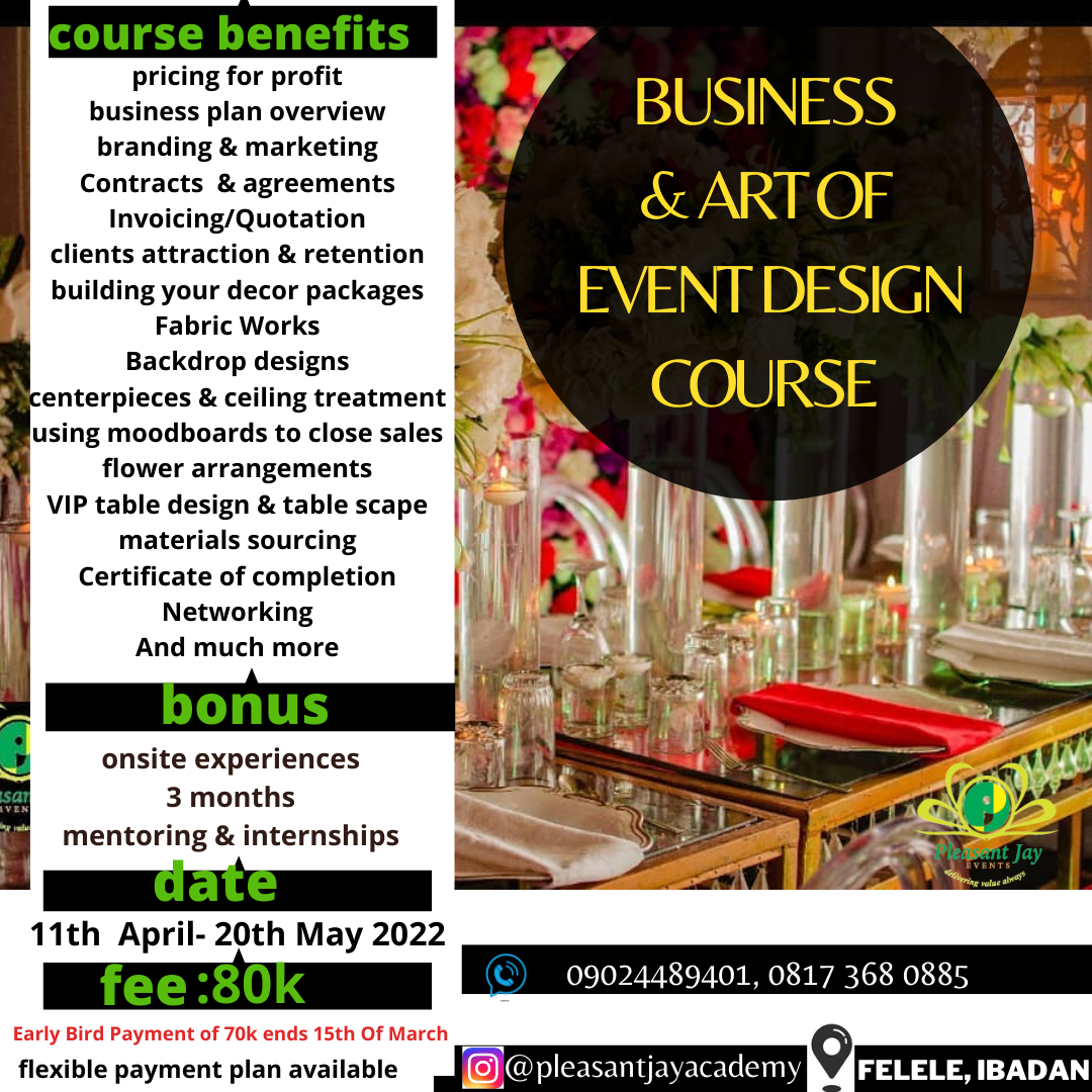 Business and Art of Event Designs