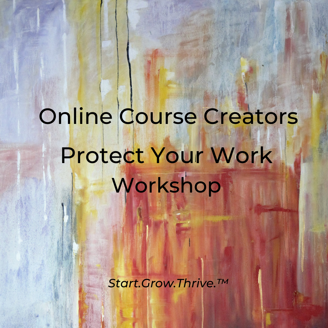 Online Course Creators | Protect Your Work Now!