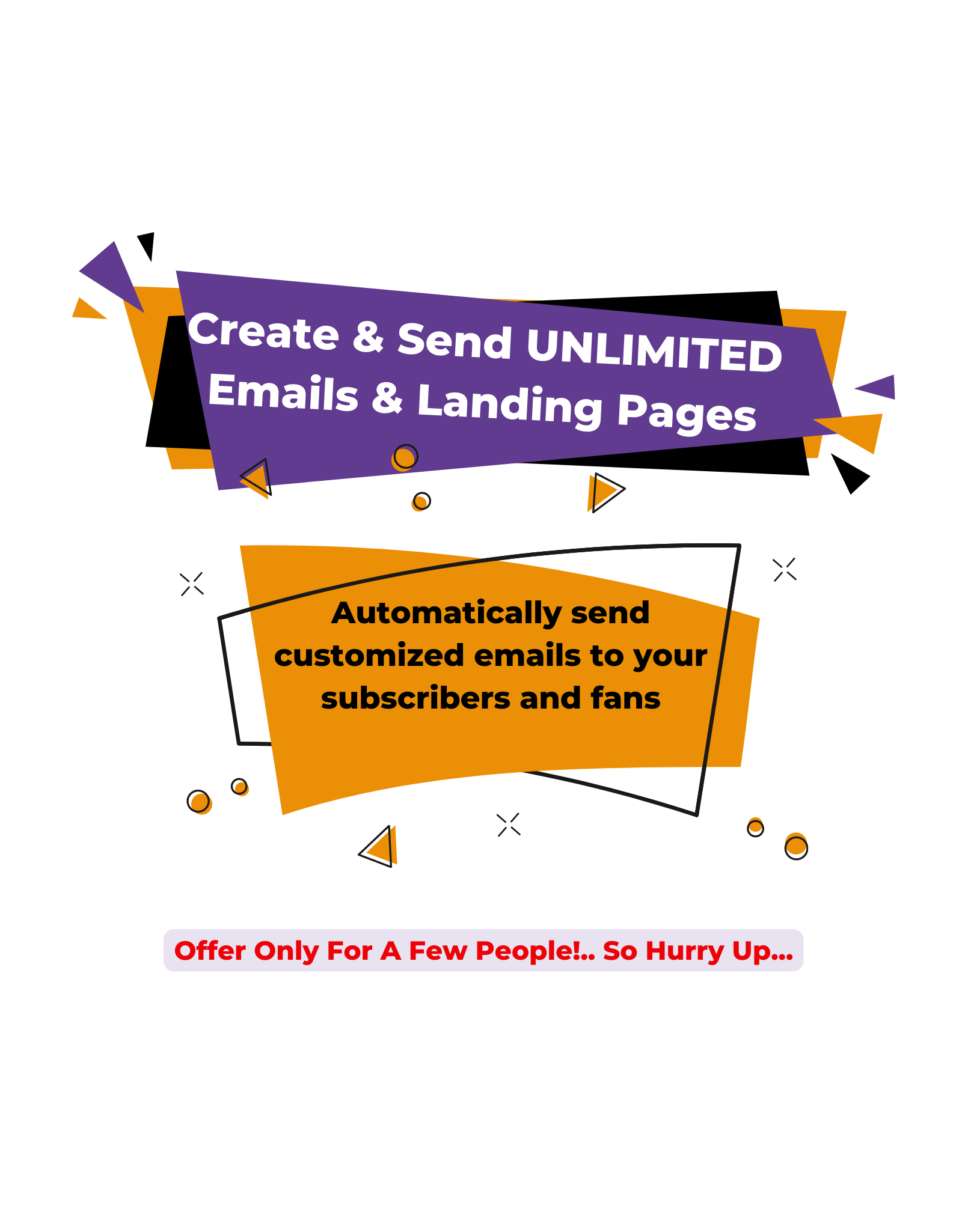Create & Send "UNLIMITED" Emails & Landing Page