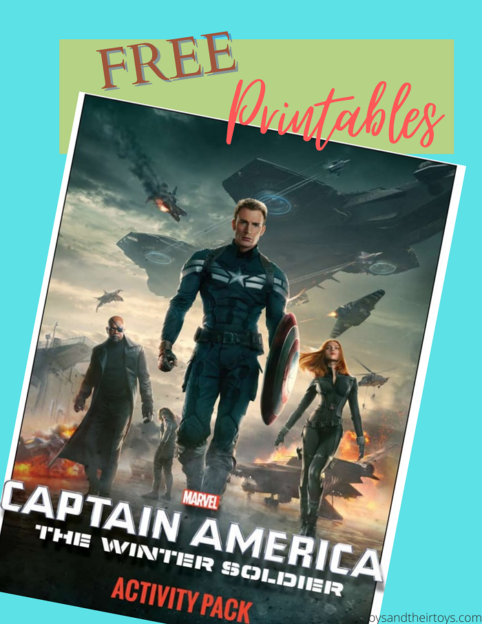 Free Planner Printable! - Captain America Printables