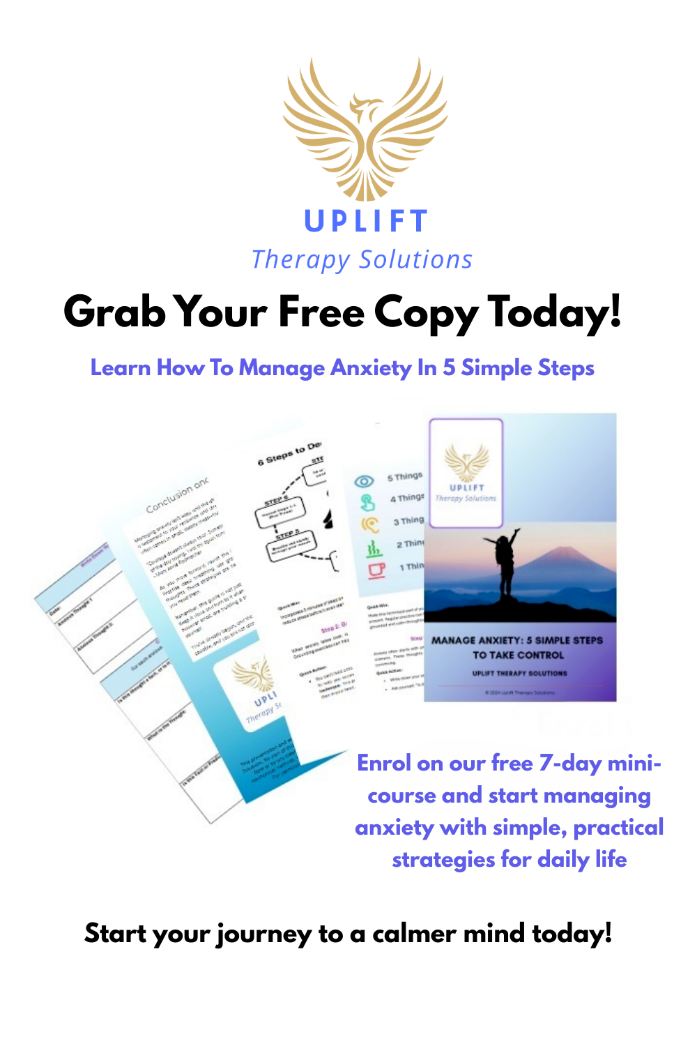 Struggling with Anxiety? Here Are 5 Simple Steps to Help You Take Control. - Newsletters