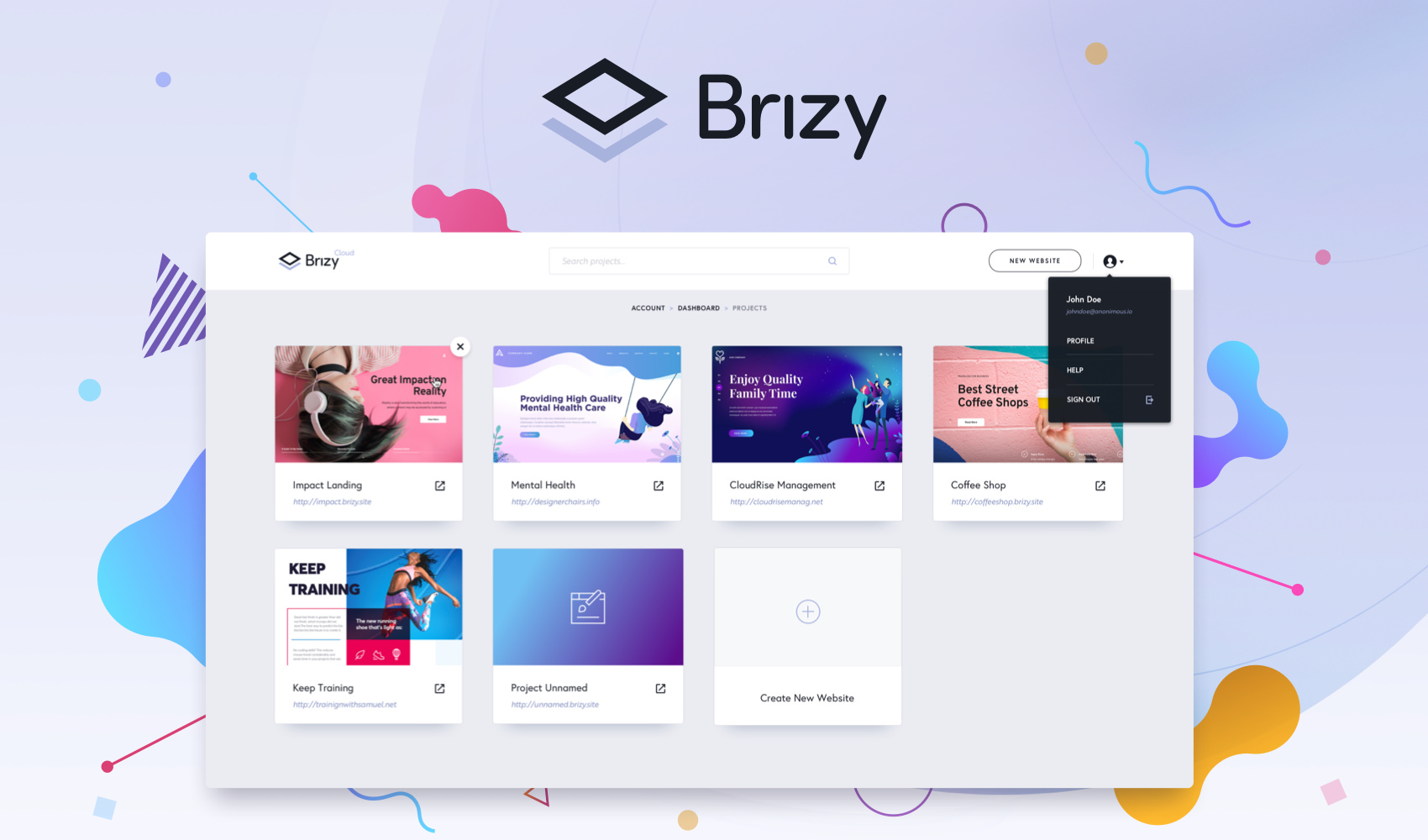 Get My Newest Updates on Brizy Cloud Website Builder to Start Your Web ...
