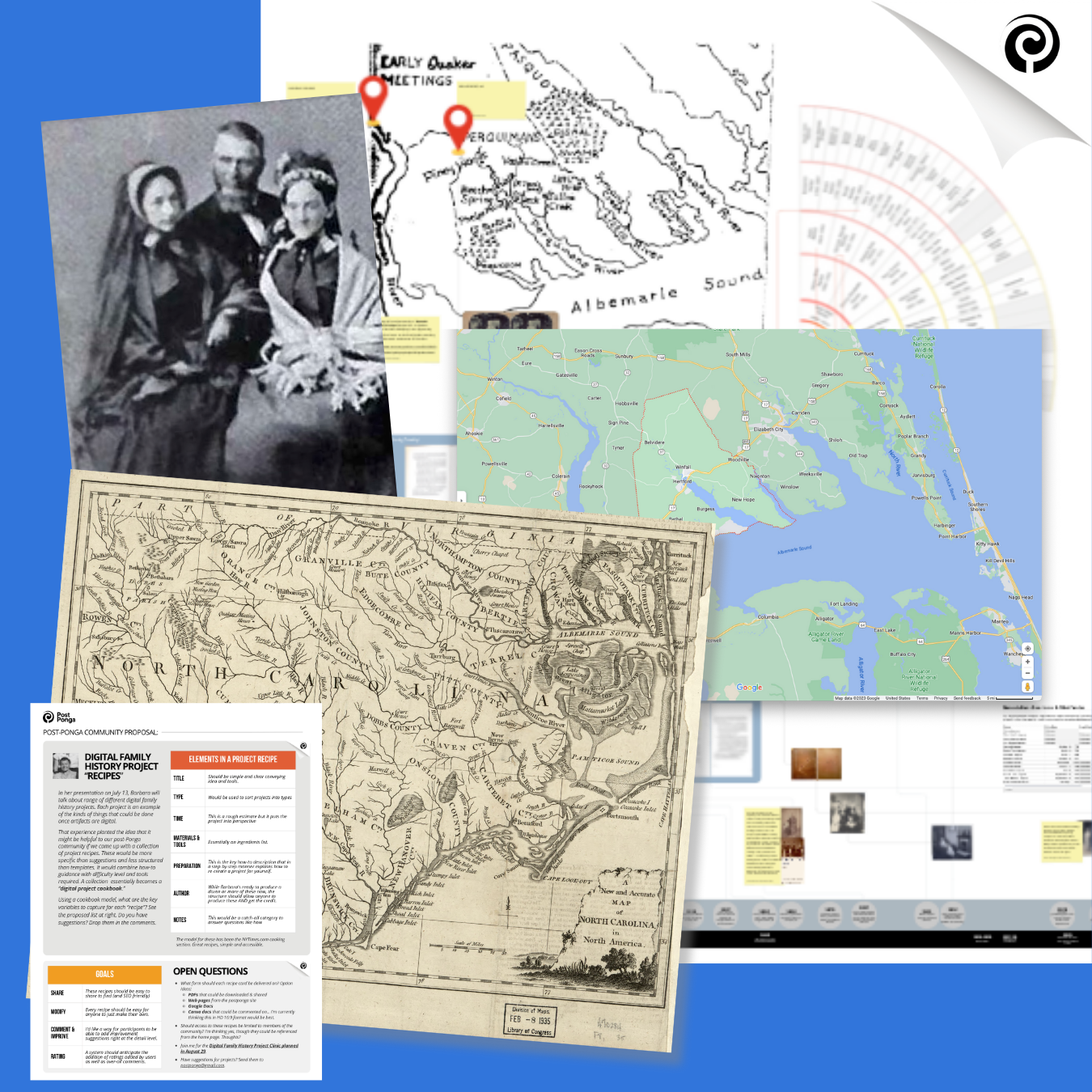 Sept 14, Project Recipe: “A Map, Timeline, & Story, Viewed Two Ways”